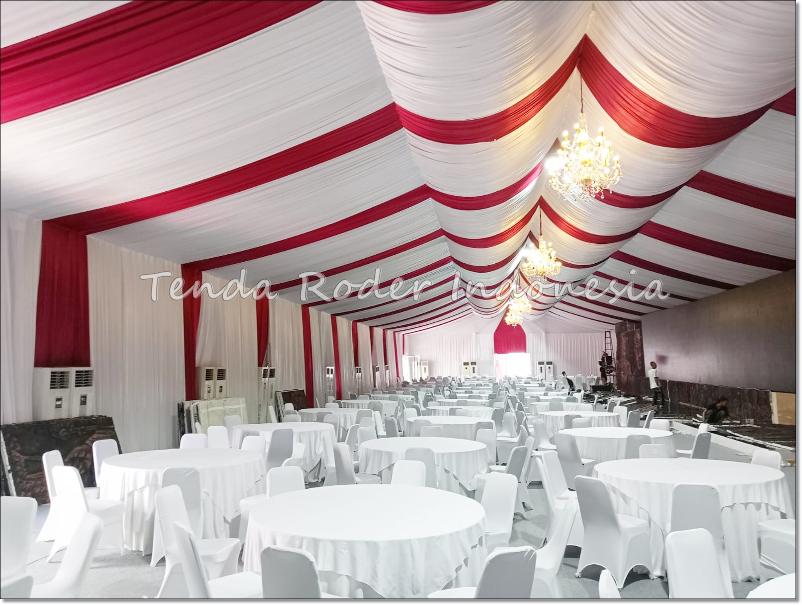 Tempat Penyewaan Tenda Roder Hall Ukuran Besar Dan Luas