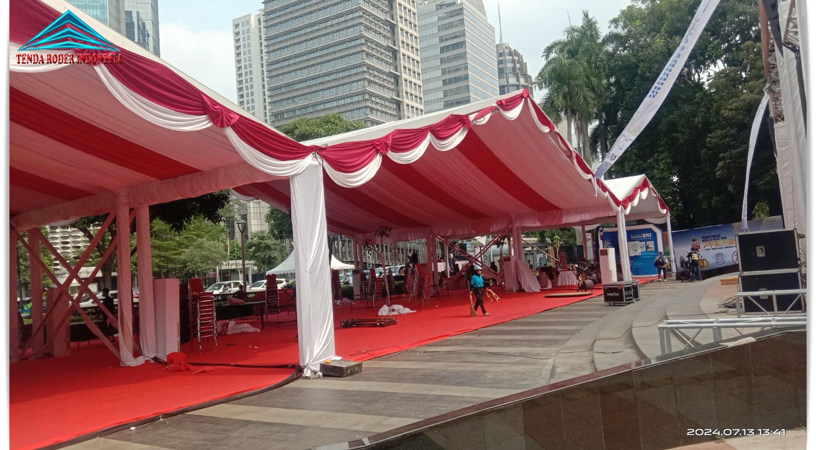 Sewa Backdrop Panggung Dan Tenda Roder Area Jakarta