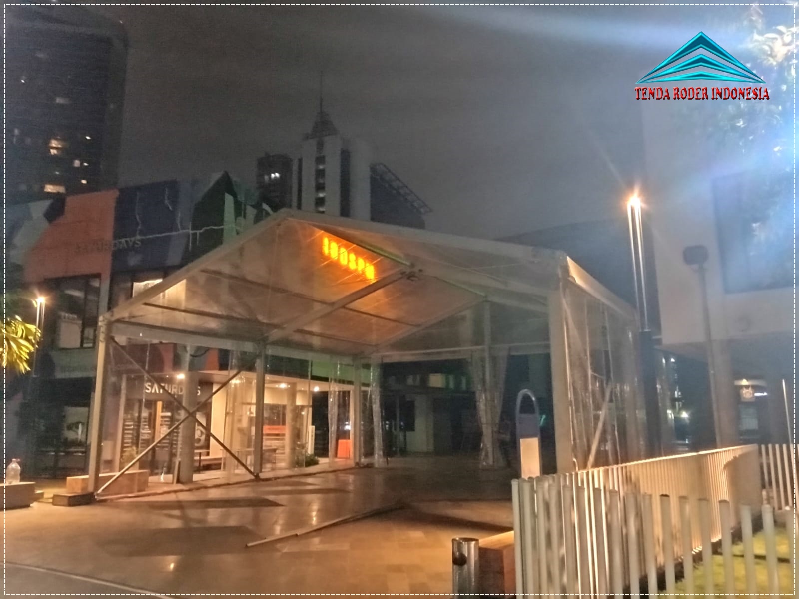 Sewa Tenda Roder Transparan Untuk Pernikahan Jakarta Pusat